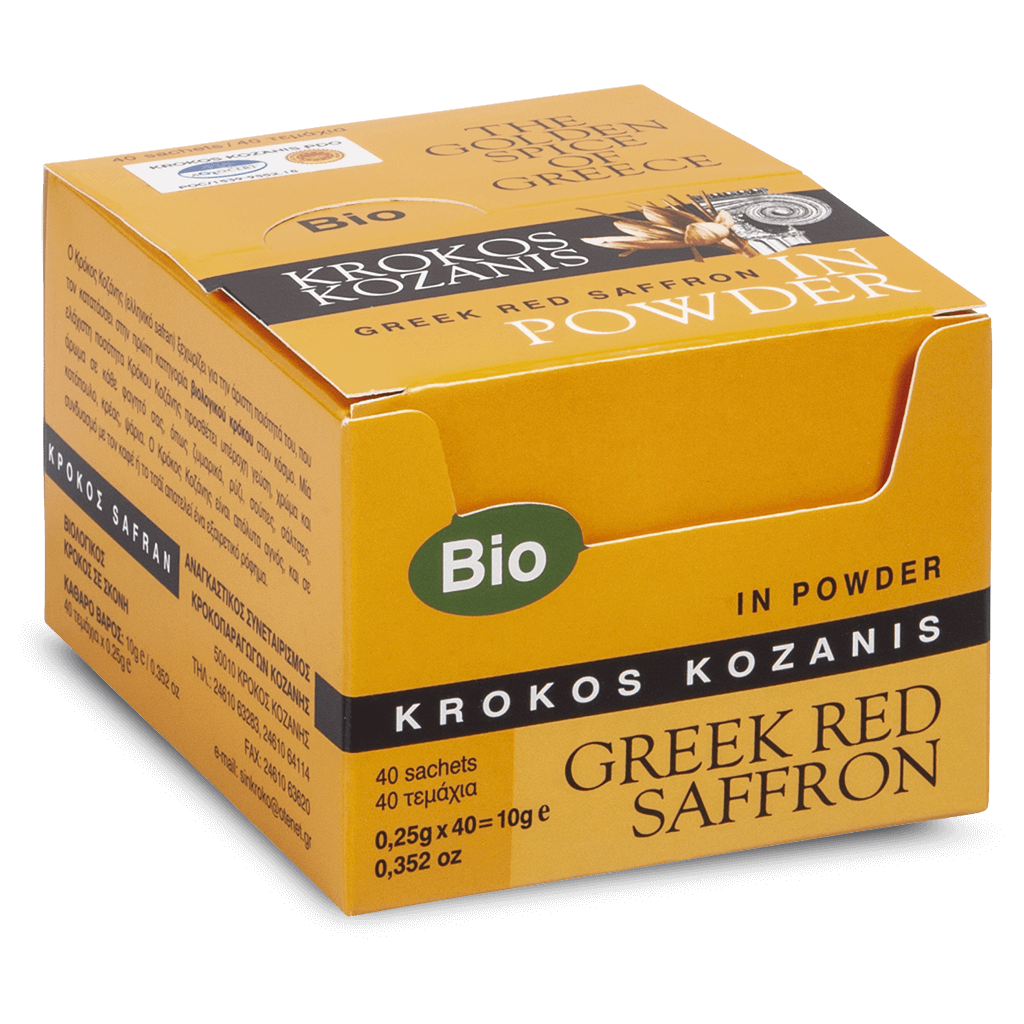 Products - Krokos Kozanis Greek Organic Red Saffron